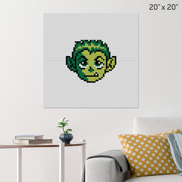 Teen Titans Beast Boy Pixel Art Wall Poster - Build Your Own with ...