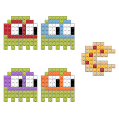 Tmnt Pac Man Ghosts Brik
