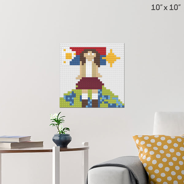 Trixibelle Wall Poster - Build Your Own with Bricks! - BRIK