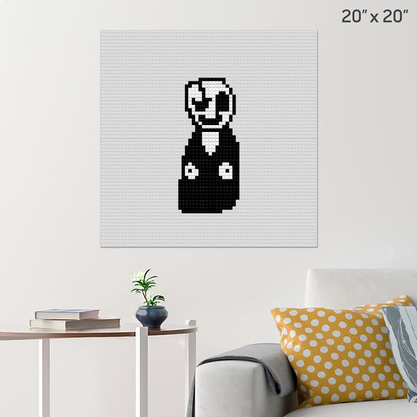 Undertale Wall Poster - Build Your Own with Bricks! - BRIK