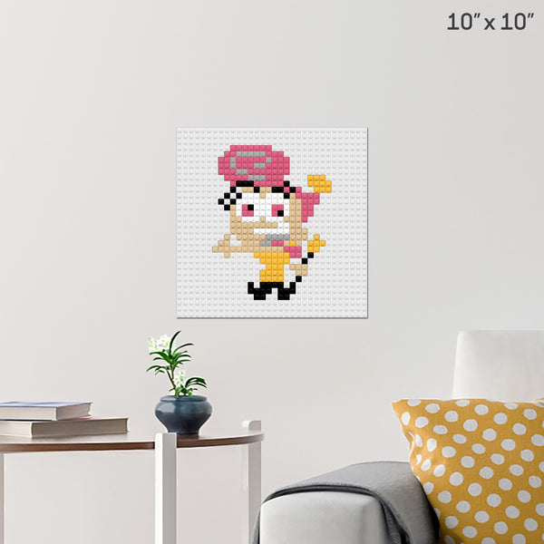 Wanda Pixel Art Wall Poster - Build Your Own with Bricks! - BRIK