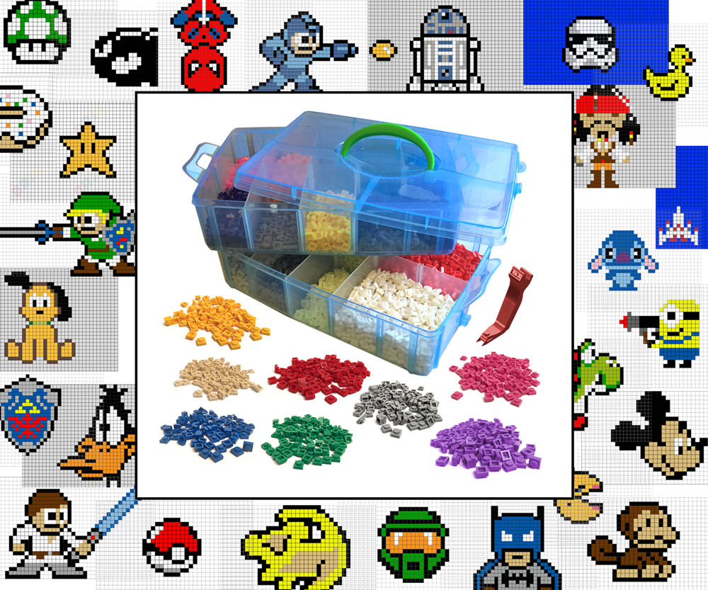 Brik Bin: Pixel Brik Building Kit – BRIK